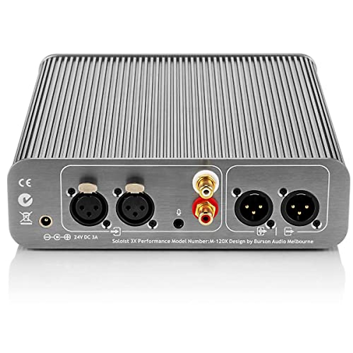Burson Audio Soloist 3X Performance Headphone Amplifier & Pre-Amplifier with Fully Balanced XLR Preamp DAC, 8W