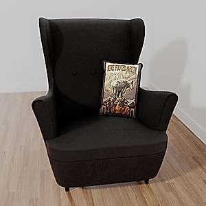 YMCA Rockiers (BT and CM) Canvas Throw Pillow for Couch or Sofa at Home & Office from Travel Artwork by Artist Paul A. Lanquist 13" x 19".