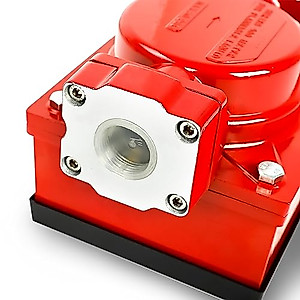 EASYBERG 1 1/2" (1.5 inch) Aluminum Mechanical Fuel Flow Meter, FM-40 Series 4-52 GPM 4 Digital, Used for Fuel Transfer Application