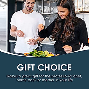 Vzaahu Salt and Pepper Grinder Set Grey - Refillable Small Sea Salt & Peppercorn Shakers Set, Adjustable Coarseness, Ceramic Burr, Premium Glass Salt & Pepper Mill