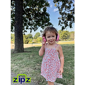 ZIPZ Baby & Toddler Earmuffs – Innovative Design – Change Colors with Magnetic Shells – Hearing Protection Headphones 0-4 yrs