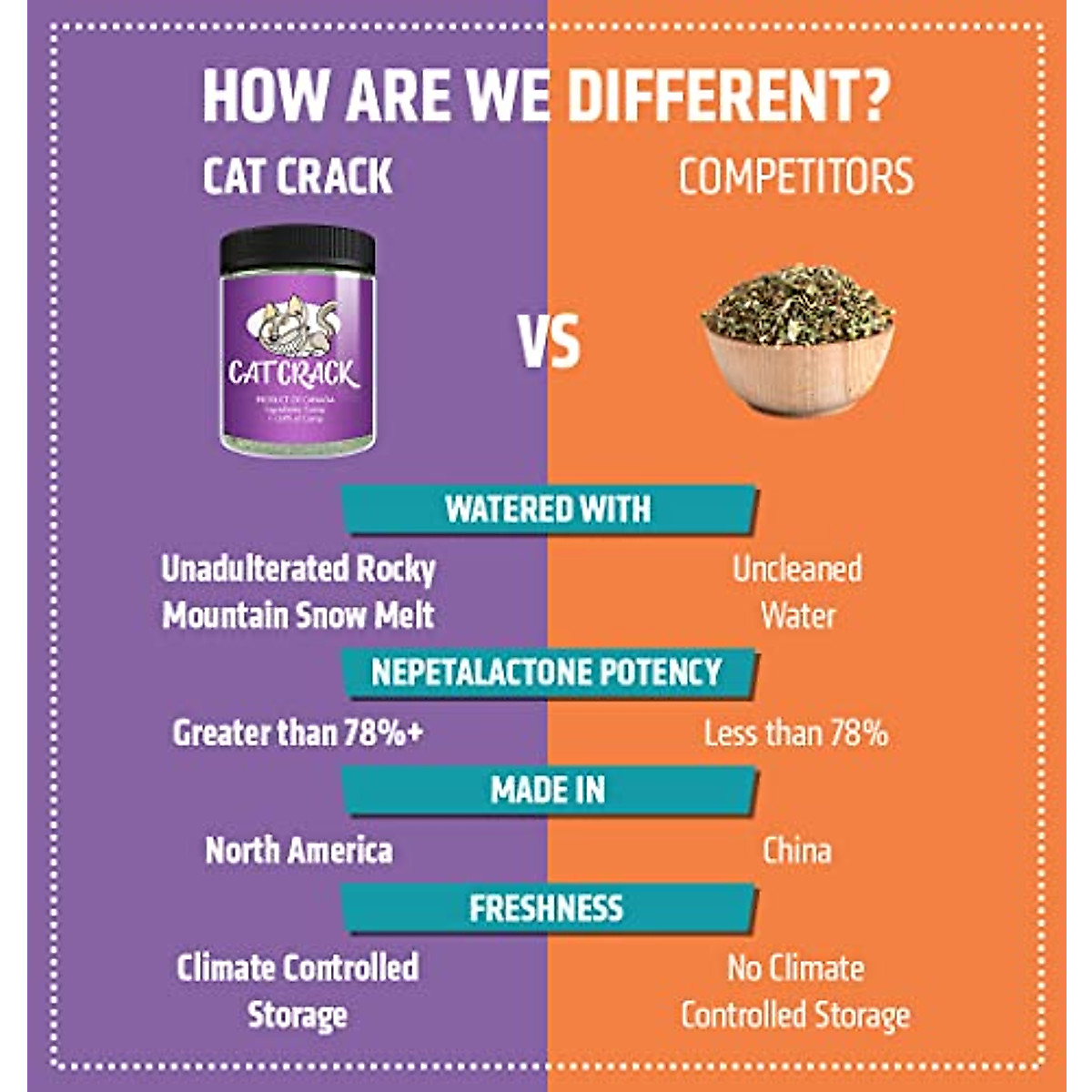 Cat Crack Catnip 1 Cup Bundled with Organic Catnip 1 Cup, Premium Blend Safe for Cats, Infused with Maximum Potency Your Kitty is Sure to Go Crazy