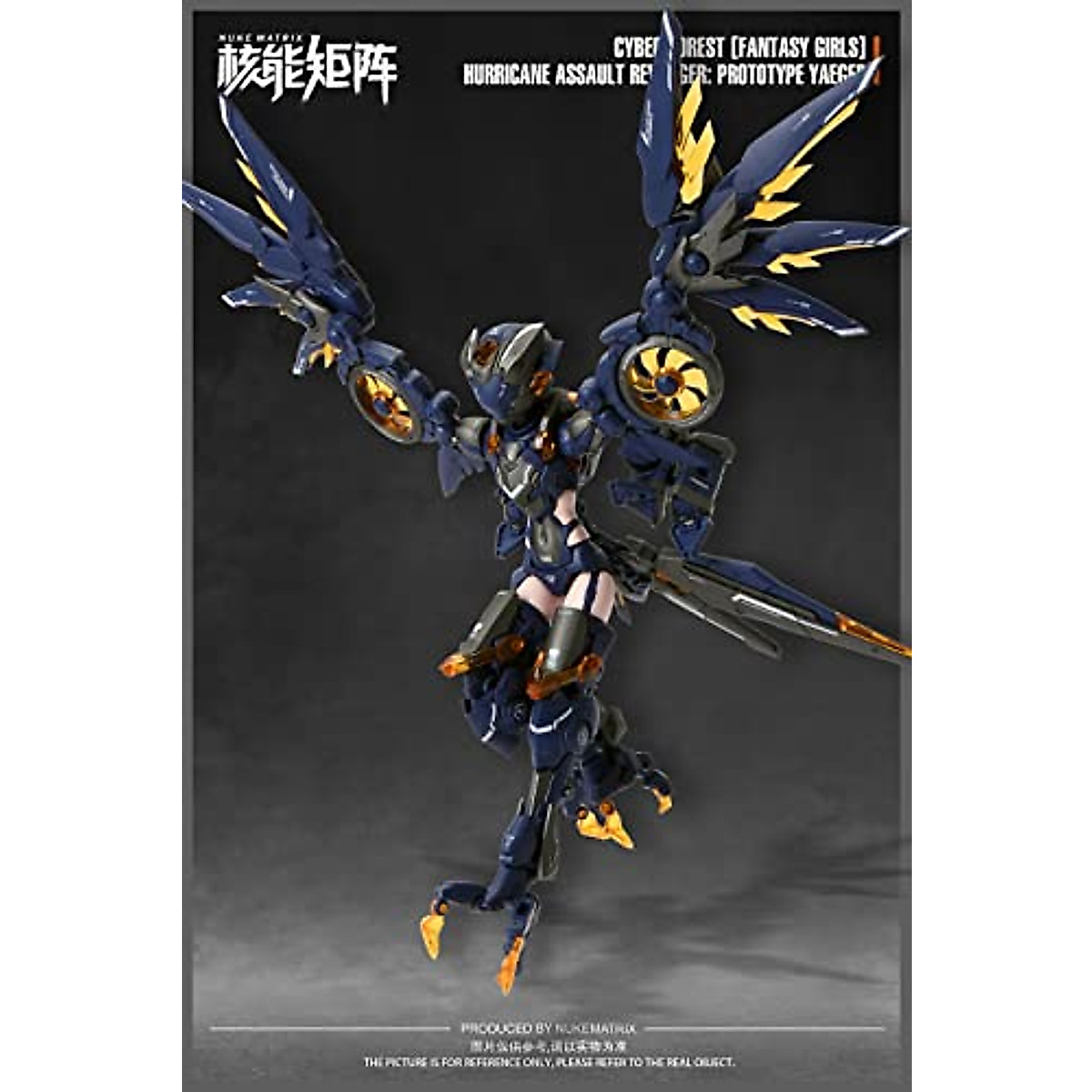 Nuke Matrix Cyber Forst Fantasy Girls Hurricane Assault Revenger: Prototype Yaeger Model Kit