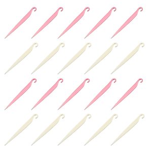 Plastic Spatulas Knife 20pcs Cake Stripping Knife Demolding Cutter Plastic Baking Tools Cake Scrapers Butter Cream Spreader Bakeware Fondant Decoration Bread Stripping Knives