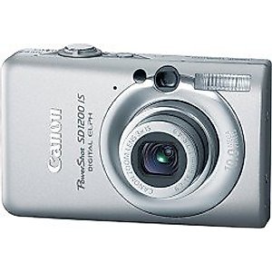 Canon PowerShot SD1200IS 10 MP Digital Camera with 3x Optical Image Stabilized Zoom and 2.5-inch LCD (Silver)