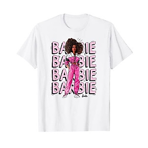 Barbie - Barbie Repeated Tracksuit T-Shirt