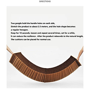 AlienTech Home Furniture Softeating Modern Design Accordin Folding Paper Stool Sofa Chair Kraft Paper Relaxing Foot Stool-Fashion Paper Design, Ideal for School, Kitchen ,Living & Dining Room