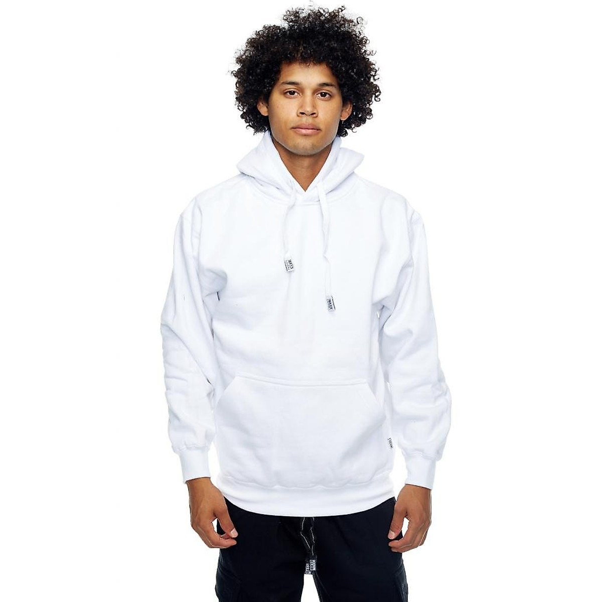 Pro Club Men's Heavyweight Pullover Hoodie (13oz), Snow White, 5X-Large