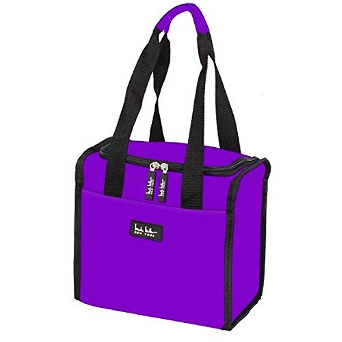Nicole Miller Lunch Box Bundles (2, Purple/Signature Red)