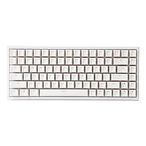 YUNZII KC84 84 Keys Hot Swappable Wired Mechanical Keyboard with PBT Dye-subbed Keycaps, Programmable, RGB,NKRO,Type-C Cable for Win/Mac/Gaming/Typist (Gateron Black Switch, Pudding)