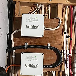 50 Amp Smart Management Module (SMM), Briidea Load Management Device to Protect Generator from Overload, Gray