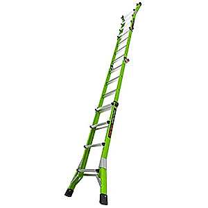 Little Giant Ladder Systems Dark Horse 2.0, M17, 17ft, Multi-Position Ladder, Fiberglass, Type 1A, 300 lbs Weight Rating, (16117-001)