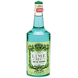 Clubman Pinaud Lime Sec Eau De Cologne, Invigorating Citrus Aromatic Fragrance for Men, 12.5 Fl Oz