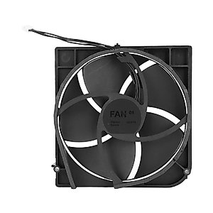 Septpenta Game Internal Cooling Fan for Xbox Series S Controller, 4 Wire Power Connector, Powerful Heat Dissipation, Precisely Sized, Replacement CPU Cooling Fan