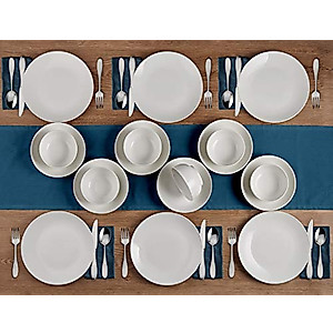Studio Nova Porcelain 18-Piece Dinnerware Set, Service For 6, Alexis