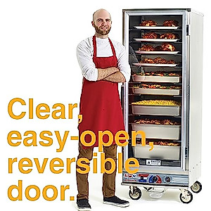METRO C5E9-CFC-U C5 E-Series Holding/Proofing Cabinet, Full Height, Full Length Clear Door, Universal Wire Slides, 120V, 60Hz, 2000W