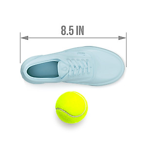 Chew Drip Shoe Dog Toy – Dog Toys for Aggressive Chewers – Realistic Sneaker Shoe Dog Chew Toy – Heavy-Duty Dog Toy – Tough Dog Toy for Small, Medium, Large Dogs – Sky Blue Beef