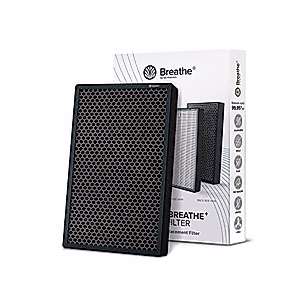 Breathe+ Pro Air Purifier Replacement Air Filter - Medical Grade HEPA Air Purifier - Air Purification System With Air Filter - Smart Air Purifier With Real-Time Air Quality Monitoring