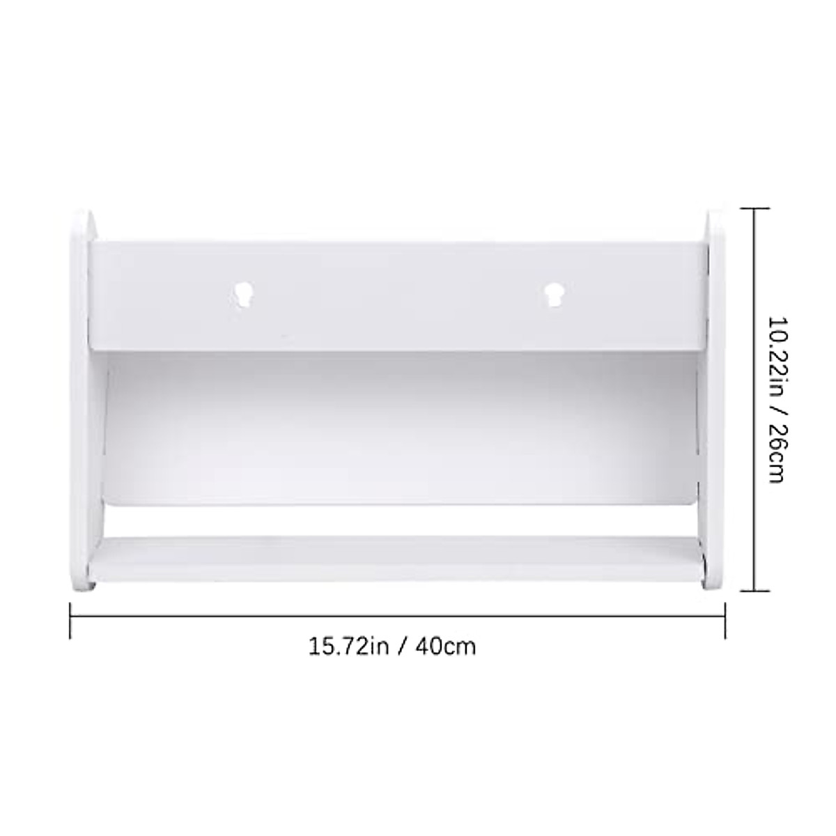 DOITOOL Wall Shoe Rack Mounted Wall Mount Slipper Rack White Hanging Shoe Storage Rack Non- punching Shoe Stand Door Shoe Hangers Bathroom Shoe Holder Wall Mounted Shoe Storage