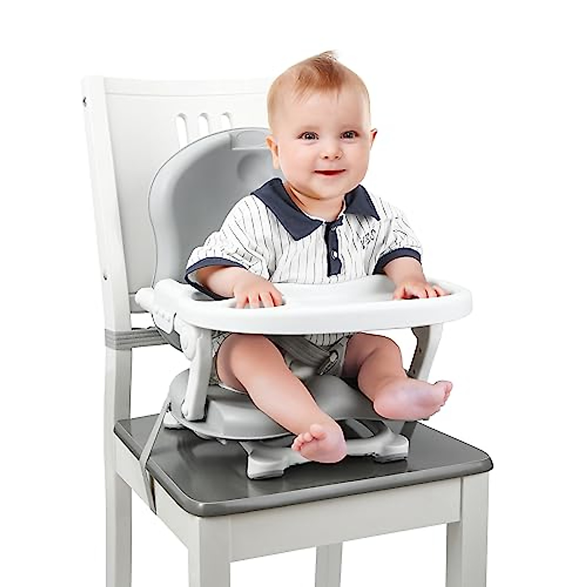 PandaEar High Chair for Toddlers Folding Compact Booster Seat, Portable Booster Seat for Babies & Kids Chair on Chair for Dining
