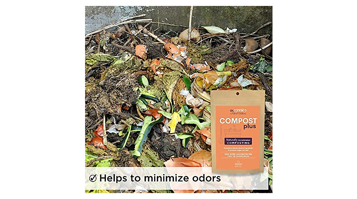 Dr. Connie's Compost Plus - Natural Compost Accelerator