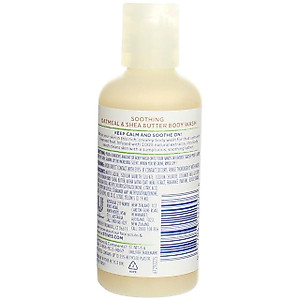 St. Ives Soothing Oatmeal and Shea Butter Body Wash 3 oz (Pack of 2)