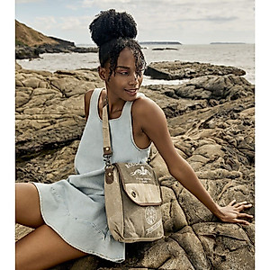 Myra Bag Gray Lacuna Shoulder Bag S-4753