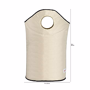 3 Sprouts Baby Laundry Hamper Storage Basket Organizer Bin for Nursery Clothes, Llama