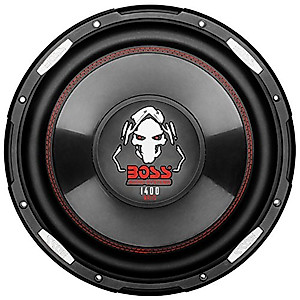 BOSS Audio Systems P120F 1400 Watt, 12 Inch , Single 4 Ohm Voice Coil, Shallow Mount Car Subwoofer