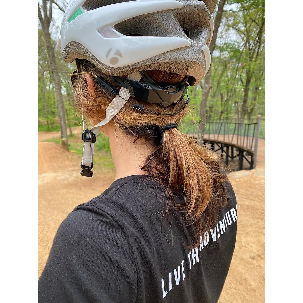 Luxe Performance Glasses Strap - Durable Eyewear Retainer, Sunglasses Strap, Eyeglasses Strap - Adjustable Cable Strap for Active Lifestyle, High Tension, No Tail, Temple Grip