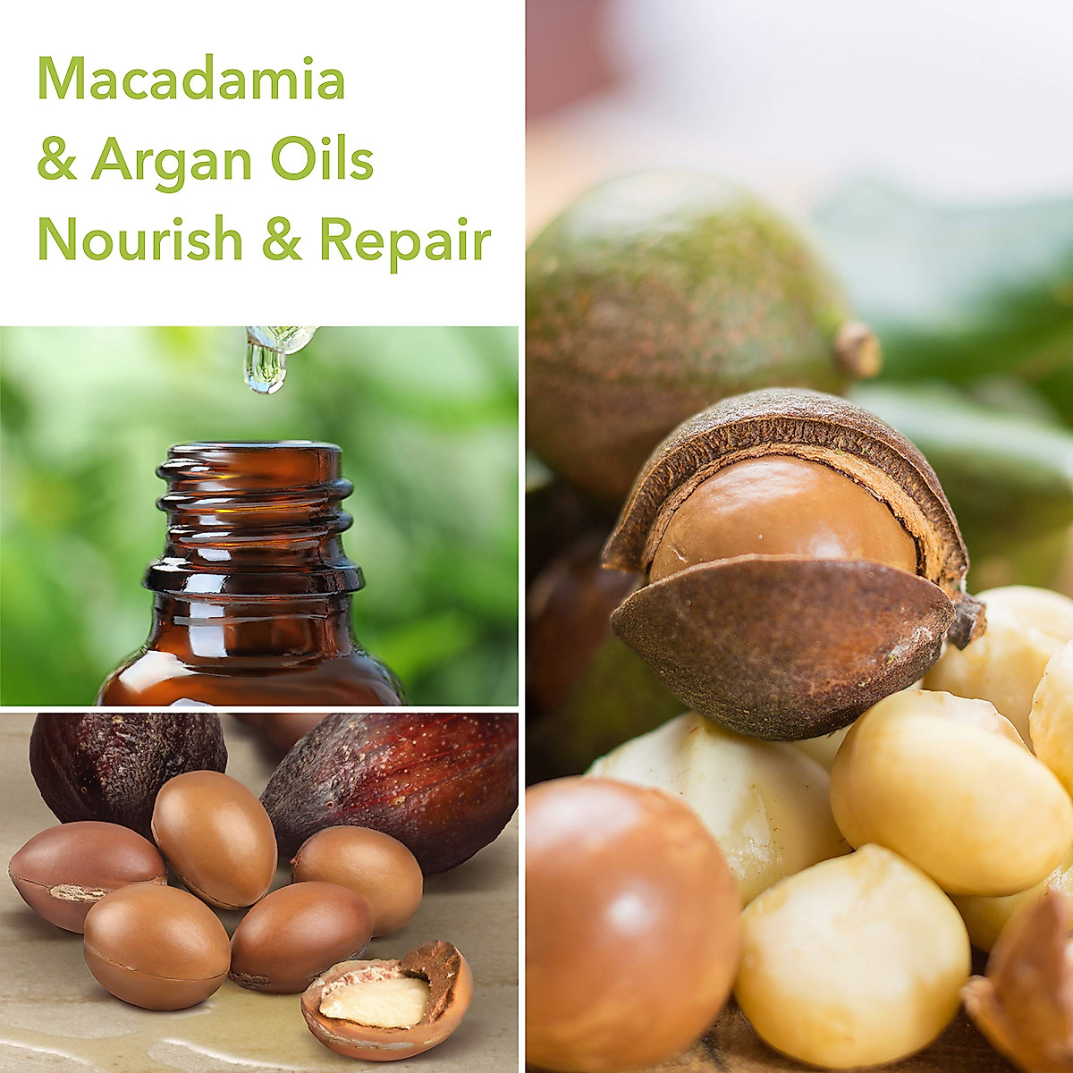 Macadamia Professional Hair Care Sulfate & Paraben Free Natural Organic Cruelty-Free Vegan Hair Products Nourishing Hair Repair Oil Treatment-0.9oz