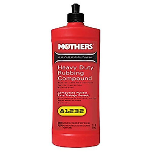 Mothers 81232 Professional Heavy Duty Rubbing Compound - 32 oz. , Red