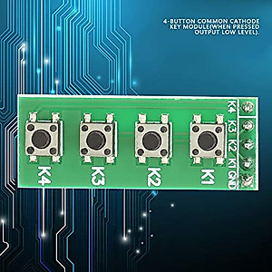 Switch Board DIY Key Universal 4 Key Push Button Switch Module Keyboard Board