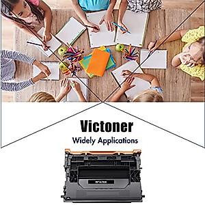 147X Black Toner Cartridge 1-Pack with Chip Compatible Replacement for HP 147X 147A W1470X W1470A for HP Laserjet Enterprise M610n M611dn M611x M612dn M612x MFP M634h M635fht Printer High Yield Ink