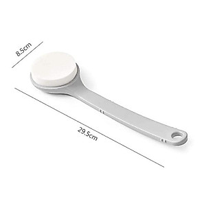 WAGA Bath Brush Body Exfoliating Scrubber Long Handle Body Back Massage Shower Foam Bath Body Brush Cleansing Accessories