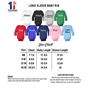Custom Embroidered Baby Bodysuit Add Your Embroidery Text Date Name Unisex Baby Long Sleeve Bodysuit Black
