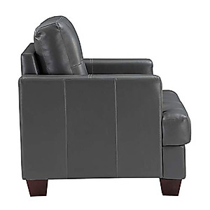 Lexicon Roff Living Room Loveseat, Gray