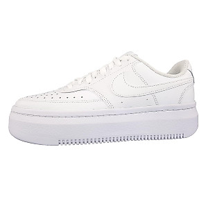 Nike Womens W Court Vision Alta LTR Running Shoe, White, 9 US