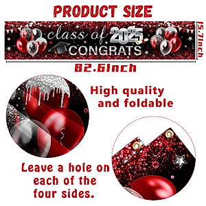 2023 Graduation Decorations-Class of 2023 Large Yard Sign Congrats Grad Banner Purple Decoration for Graduation Party Supplies(Purple)