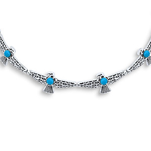 Bling Jewelry South Western Festival Style Choker Necklace for Teen for Women Oxidized Metal Adjustable