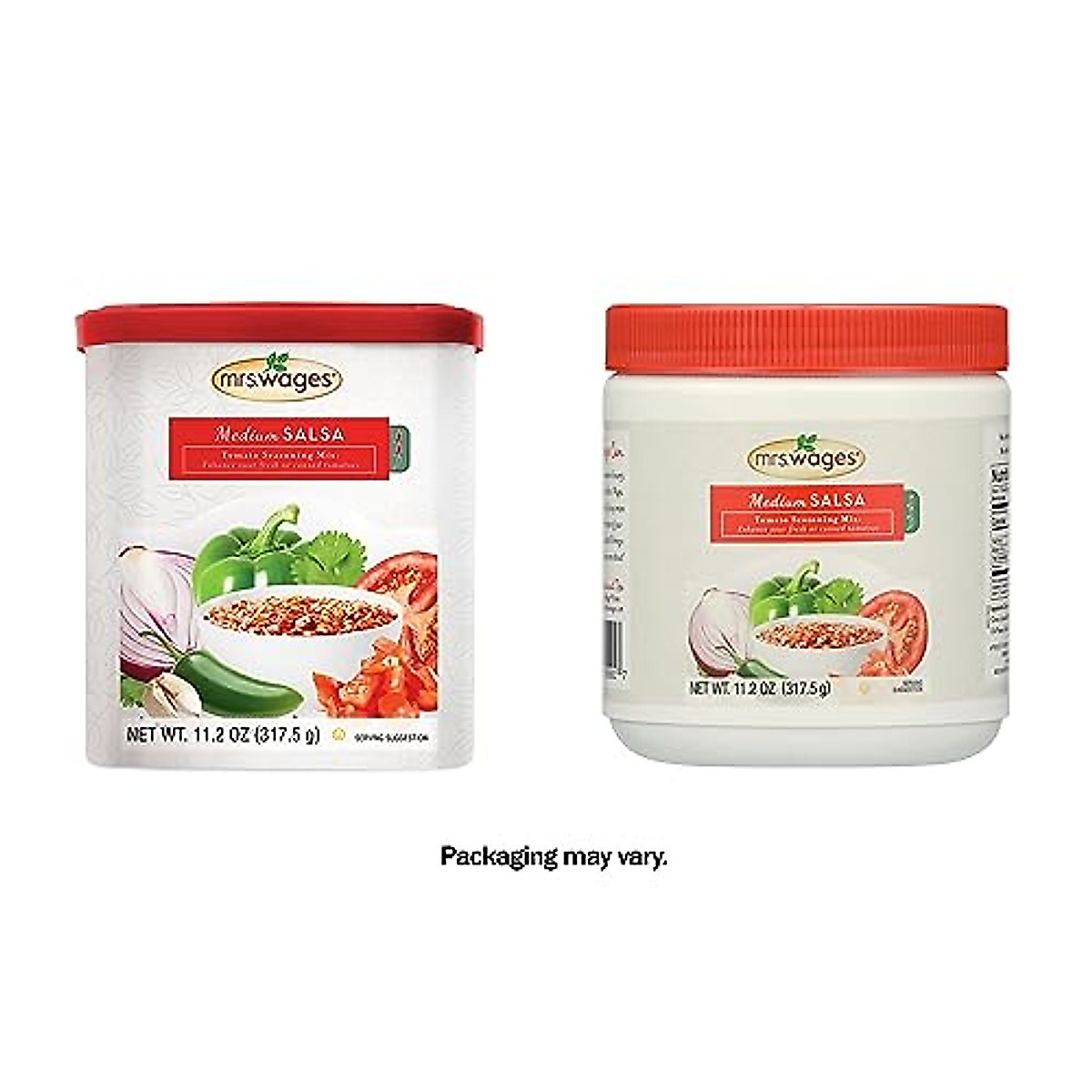 Mrs. Wages Medium Salsa Canning Mix, 11.2 Ounce Canister (Pack of 1)