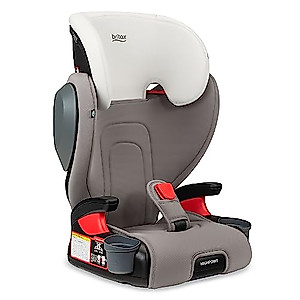 Britax Highpoint Backless Belt-Positioning Booster Seat, SafeWash Gray Ombre