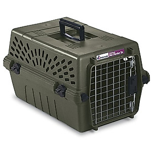 Petmate Deluxe Pet Porter Jr Kennel, Small, Moss Bank