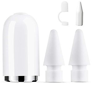 MJKOR Magnetic Replacement Cap and Tips Replacement for Apple Pencil 1st