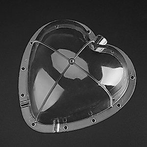 Aukson Square/Heart-Shaped Fruit Growth Mold Pumpkin/Watermelon Garden Fruit Growth Forming Mould Tool for Garden