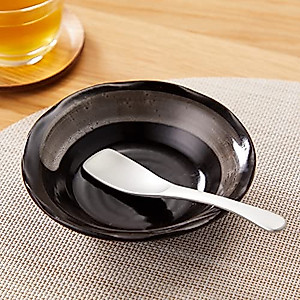 Todye Ice Cream Spoon, Easy to Scoop, Made in Japan, Silver