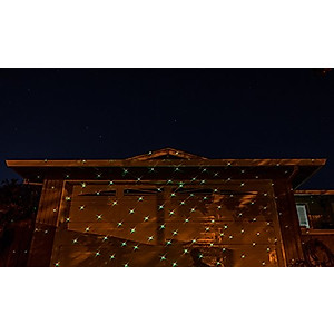 Ledmall Full Spectrum Motion Star Effects 7 Color with White Laser Christmas Lights Projector Outdoor