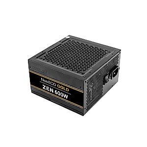 Antec NeoECO Gold Zen Series NE600G Zen 600W ATX12V 2.4 80 Plus Gold Certified Non-Modular Active PFC Power Supply