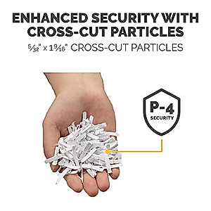 Fellowes 14C10 14-Sheet Cross-Cut Home Office Paper Shredder & Powershred Performance Shredder Oil, 16 oz. Extended Nozzle Bottle (3525010)