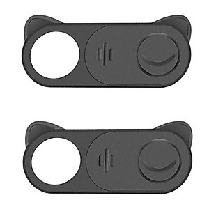 SOLUSTRE 2pcs Camera Cover Webcam Lens Cover Tablet Privacy Cover Lens Cover Slide Laptop Webcam Cover Webcam Cover for Tablet Slim Laptop Phone Webcam Cover Safety mask Ultra Thin abs